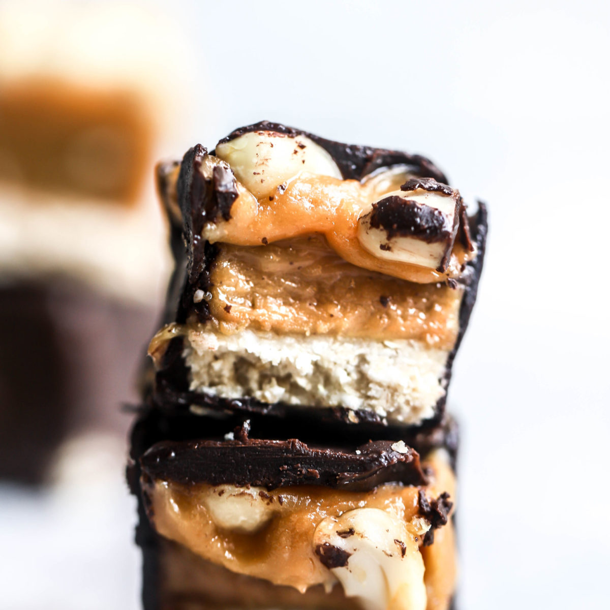 Raw Vegan Snickers Protein Bites - Charley's Health