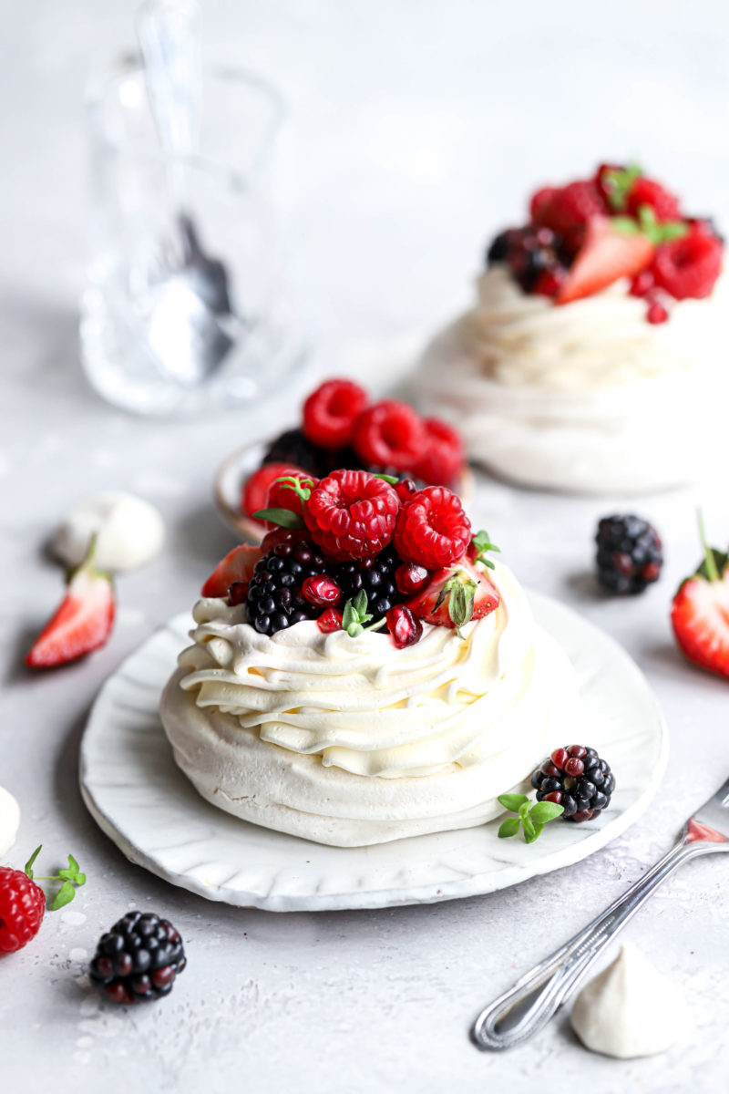 Super Simple Vegan Meringue Nests